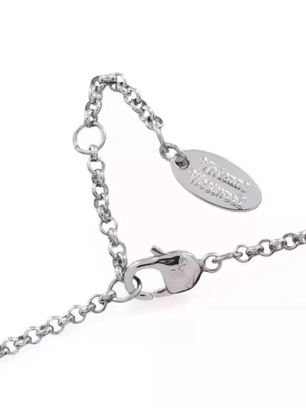 VIVIENNE WESTWOOD Tone Orb Pendant Necklace - Silver