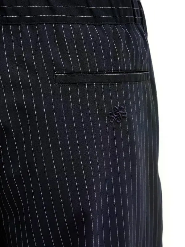 Filling Pieces Pinstripe-pattern Pleated Wide-leg Pants