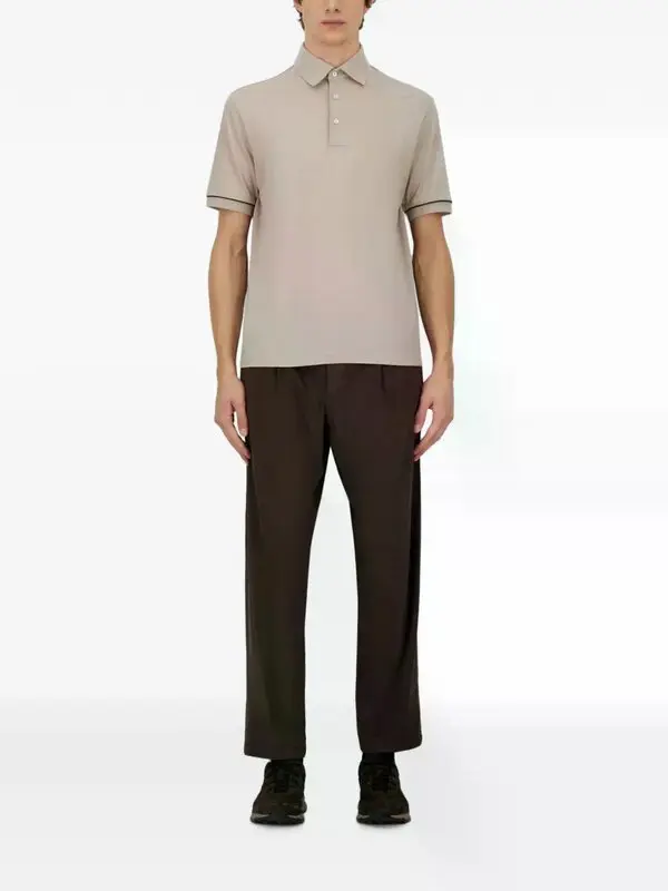 Herno Resort Wool Polo Shirt