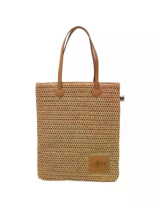 AAPE BY *A BATHING APE Logo-patch Tote Bag