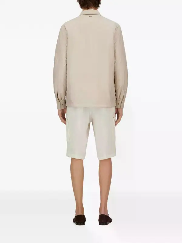 Herno Suede-effect Padded Jacket