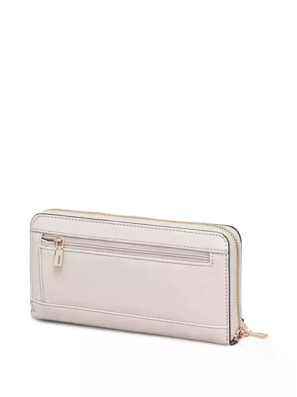Guess Janie Logo-plaque Wallet - Neutrals