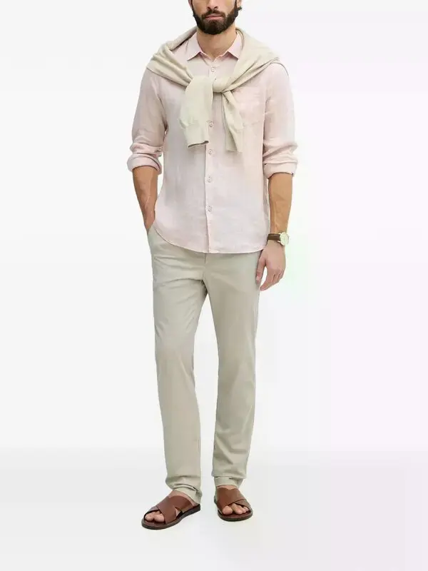 Guess Linen Striped Shirt
