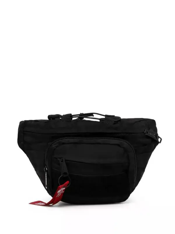Alpha Industries Zip-up Belt Bag - Black