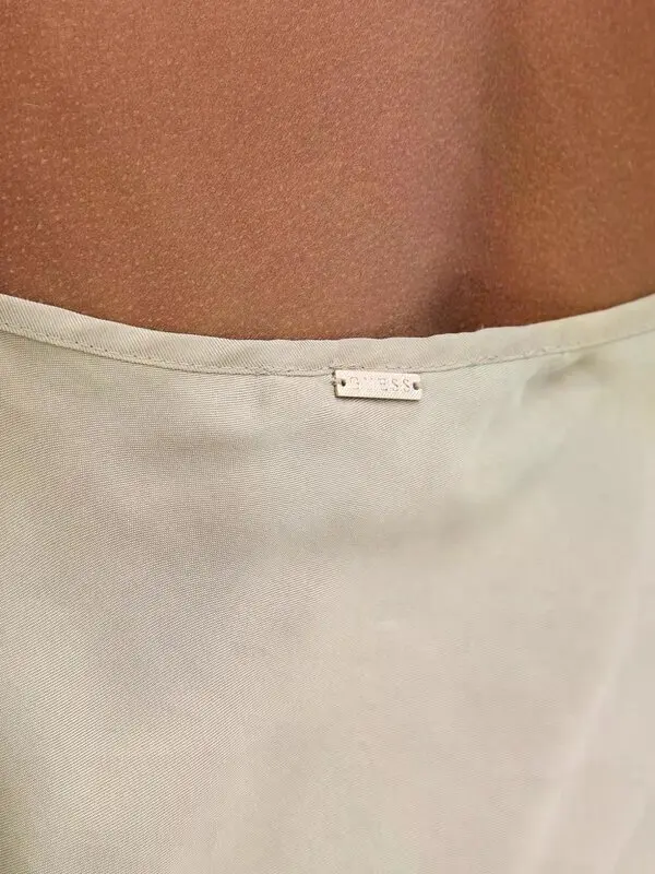 Guess Satin Midi Dress - Neutrals