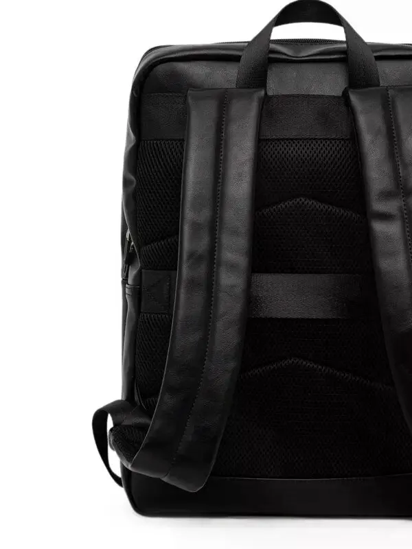 AERONAUTICA MILITARE Logo Plaque Zip Pocket Backpack