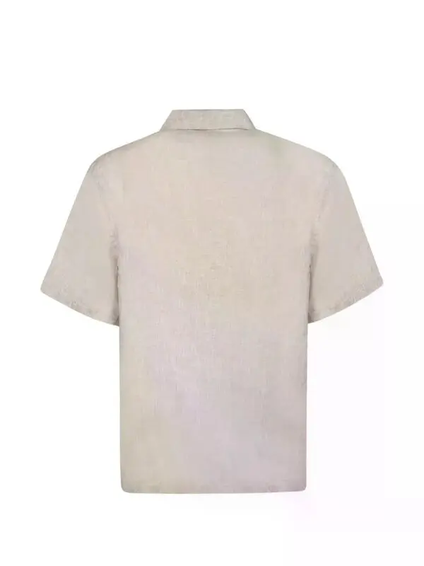 DELL'OGLIO Short-sleeve Bowling Shirt