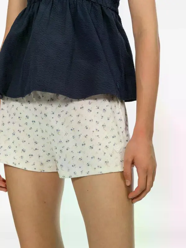 AAPE BY *A BATHING APE Floral Print Shorts