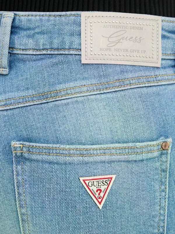 Guess 1981 Logo-patch Slim-fit Jeans