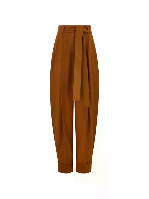 FERRAGAMO Barrel Leg Trousers