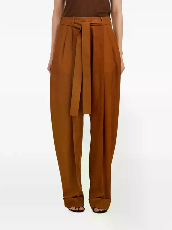 FERRAGAMO Barrel Leg Trousers