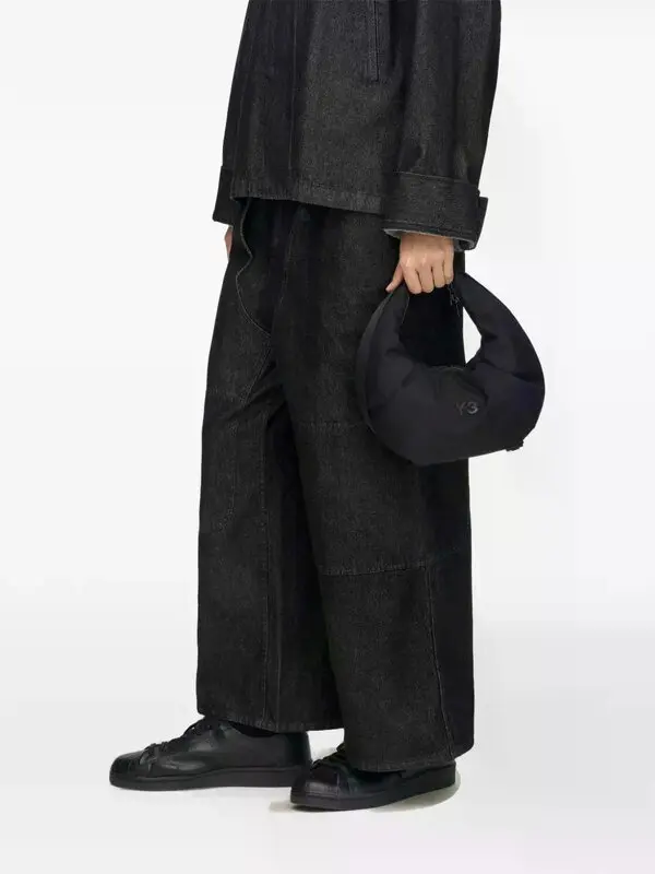 Y3 Crescent Silhouette Tote Bag