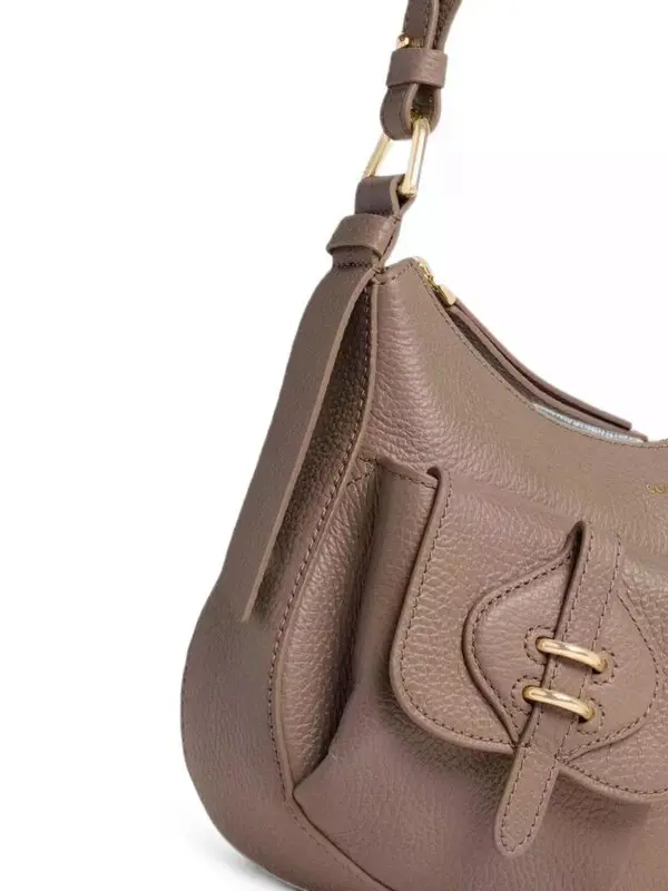 COCCINELLE Mavery Pocket Shoulder Bag - Neutrals