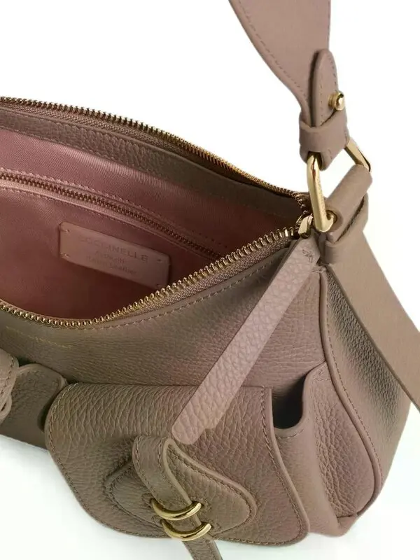 COCCINELLE Mavery Pocket Shoulder Bag - Neutrals