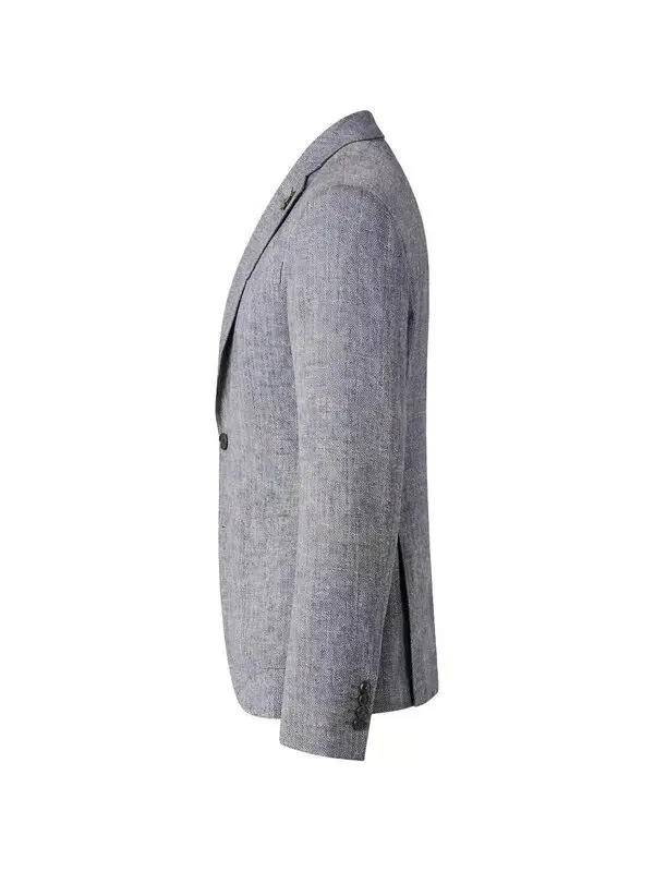 Pal Zileri Textured Single-breasted Blazer