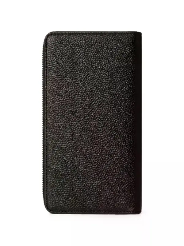 TOMBOLINI Grained Leather Zip-around Wallet