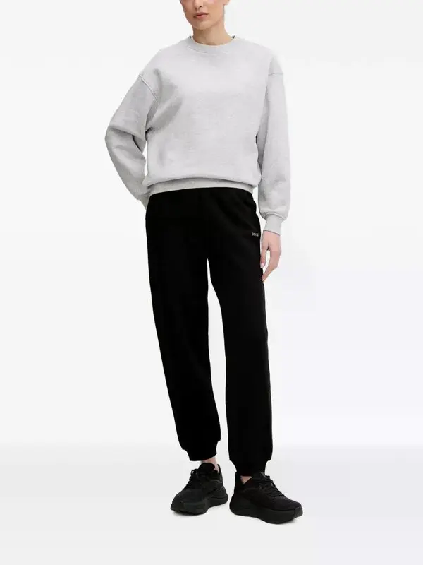 Guess Embroidered Dropped Shoulder Sweatshirt