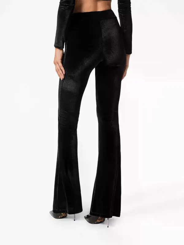 Philipp Plein High-waisted Flared Leggings