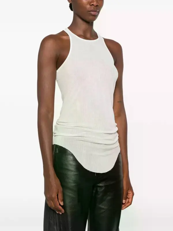 Rick Owens Ribbed Racer Back Top