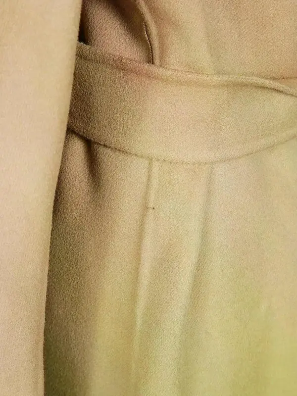 Max Mara Belted Notch-lapel Coat