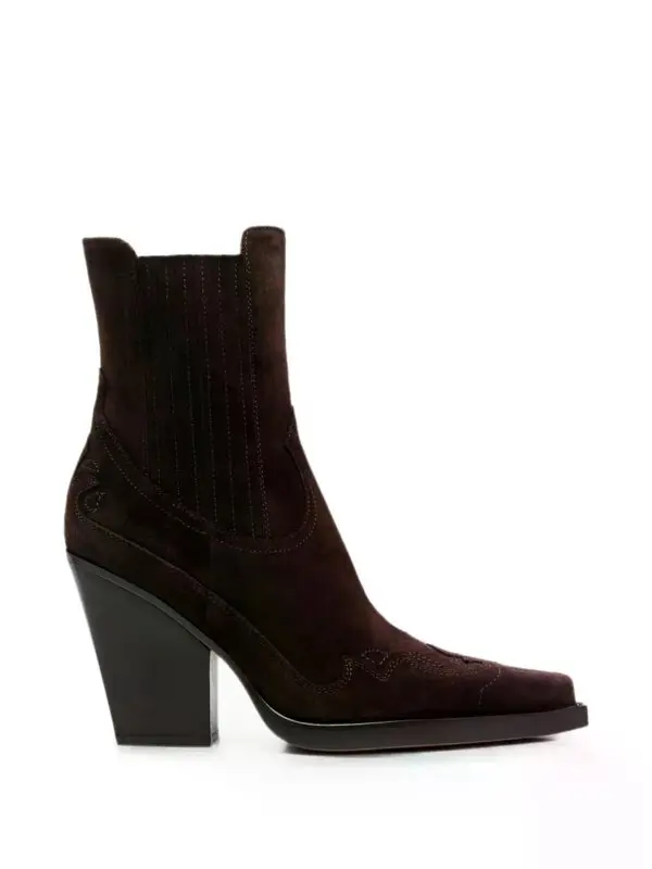 Paris Texas Dallas Ankle Boots - Brown