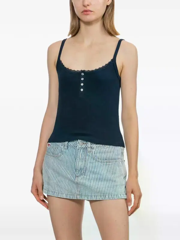 AAPE BY *A BATHING APE Button-front Laced Camisole