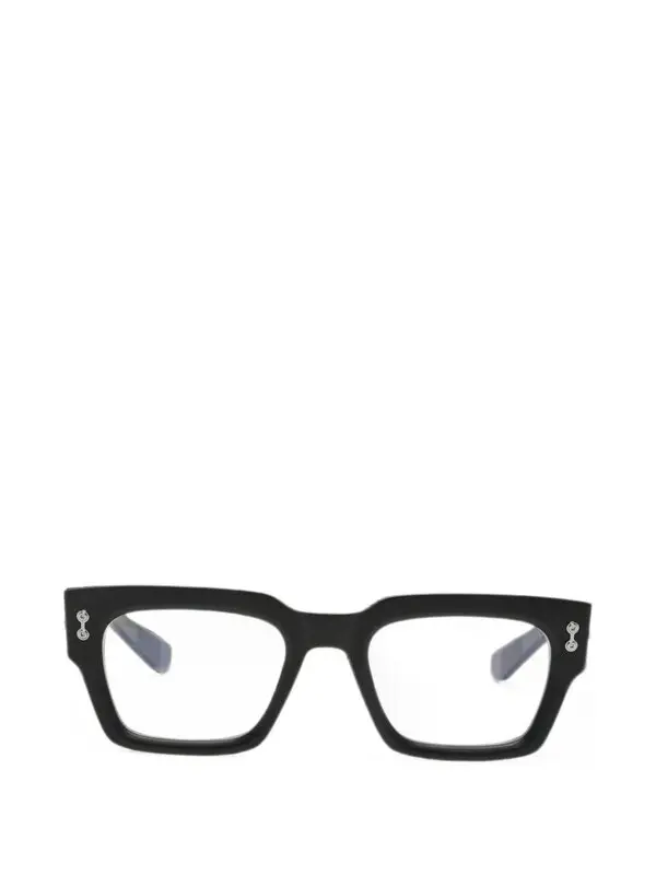 AKONI Cosmo Square-frame Eyeglasses - Black