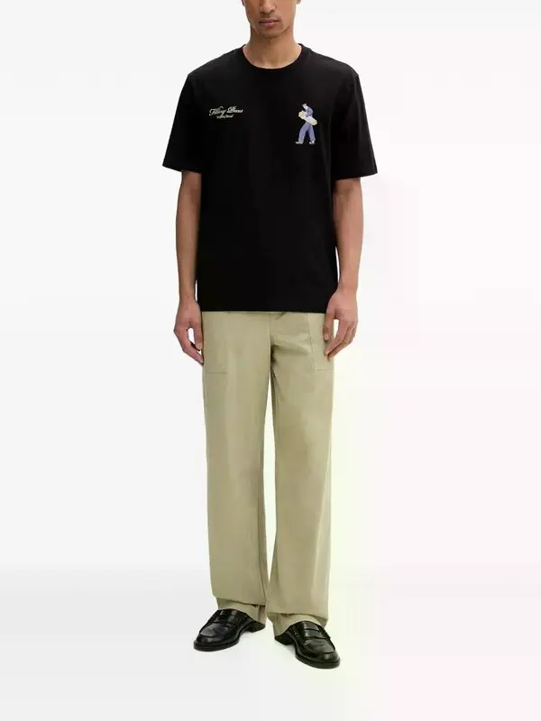 Filling Pieces Bakery Graphic-print T-shirt - Black