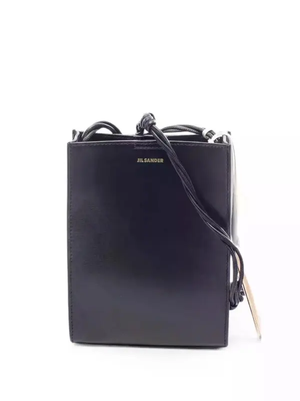 JIL SANDER Small Tangle Shoulder Bag - Black