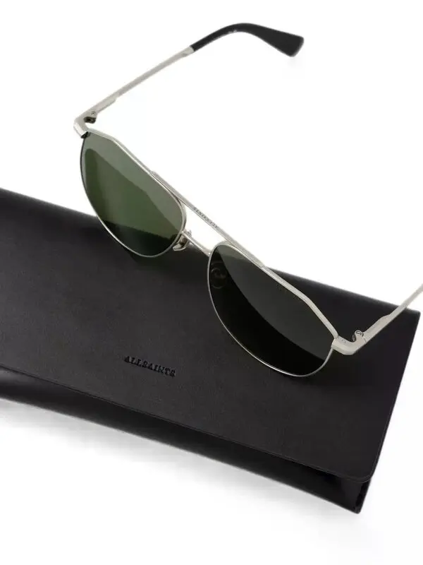 ALLSAINTS Geometric Frame Pilot Sunglasses