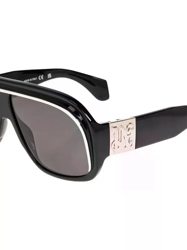 Palm Angels Geometric-frame Sunglasses