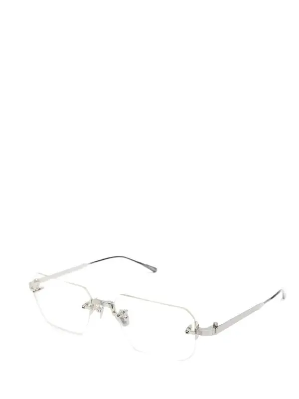 AKONI Juno Four Rimless Eyeglasses - Silver
