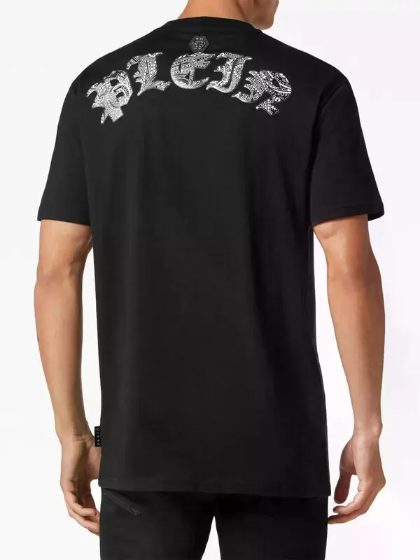 Philipp Plein Paisley Teddy Bear-print T-shirt