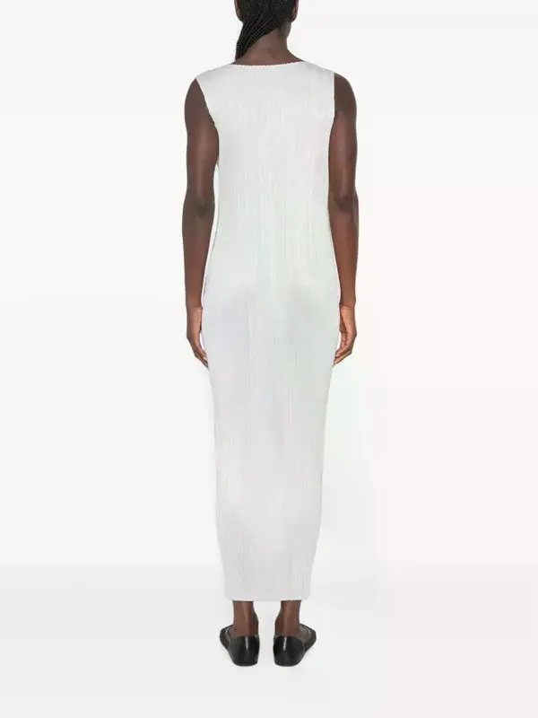 Issey Miyake Sleeveless Midi Dress