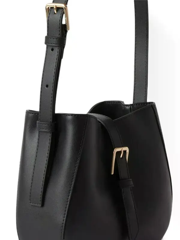 Furla Buckle-detail Leather Bucket Bag