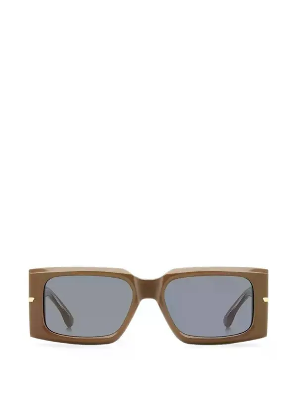 Victoria Beckham Rectangle Frame Sunglasses - Brown