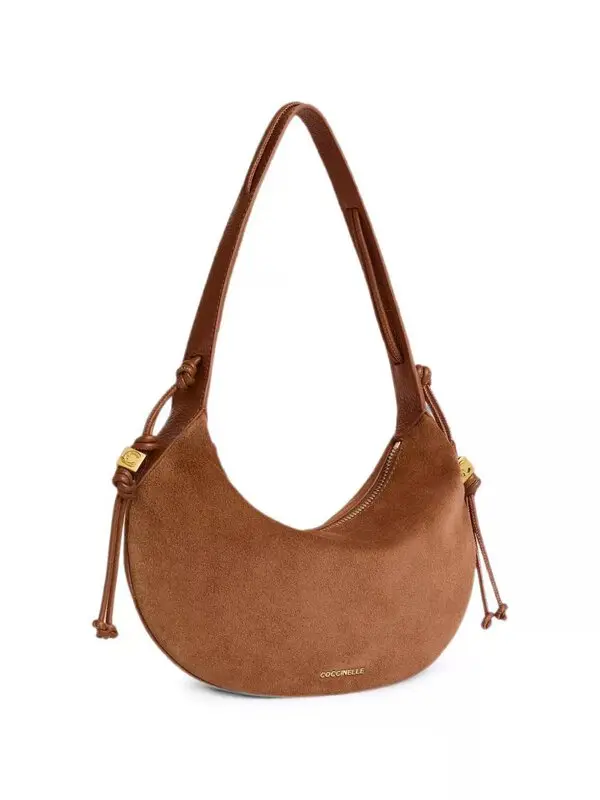 COCCINELLE Suede Shoulder Bag - Brown