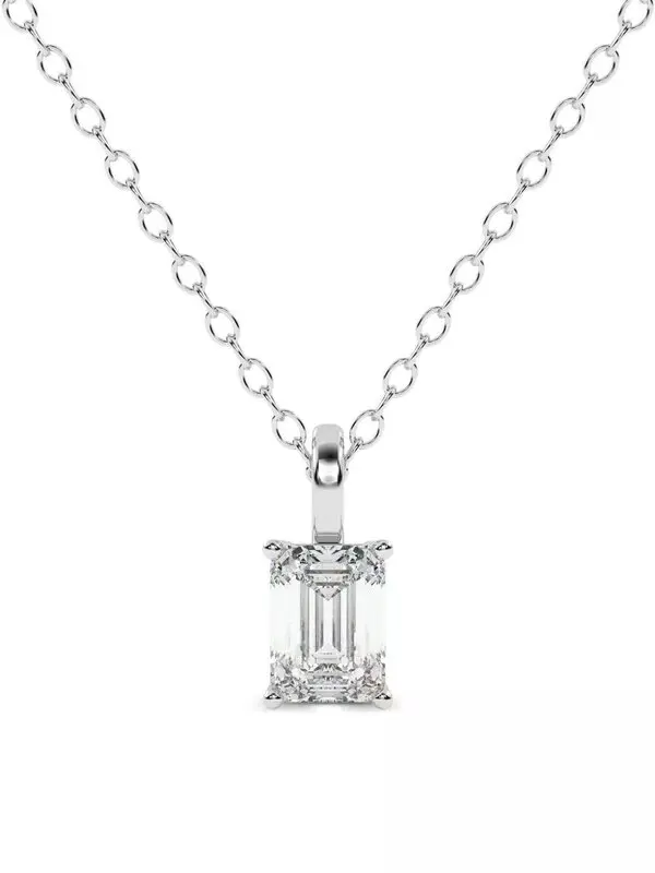 Diamond Essentials Emerald-cut Diamond Necklace