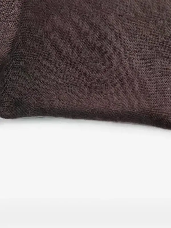 Gucci 2010s Fringed Scarf