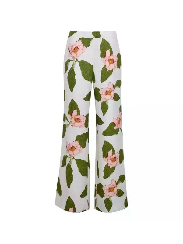Cara Cara Sunflower Palazzo Pants - Neutrals