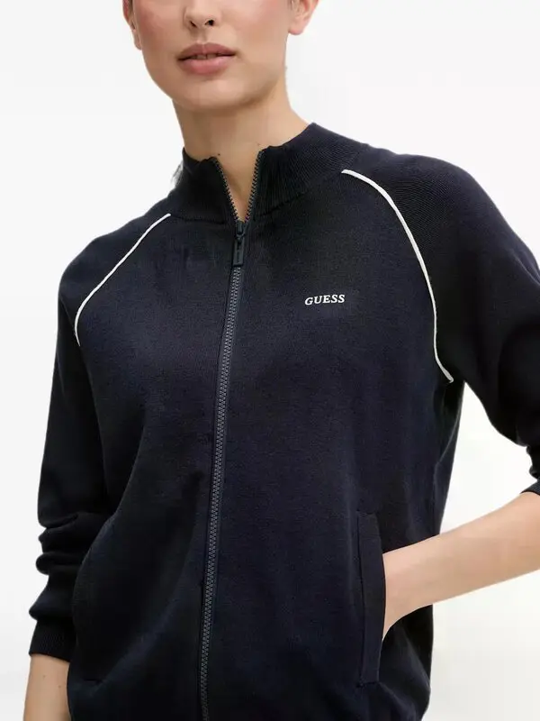 Guess Piped Raglan Sleeve Sweatshirt