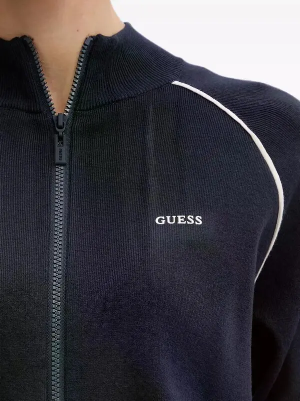 Guess Piped Raglan Sleeve Sweatshirt