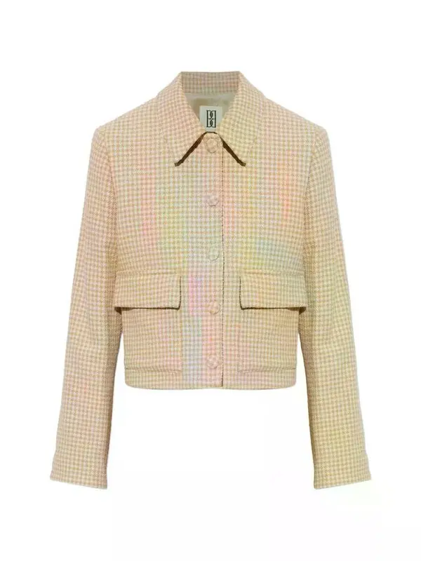 BY MALENE BIRGER Houndstooth Cropped Jacket