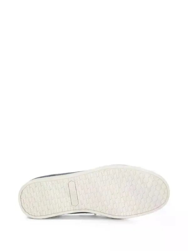 Guess Logo Plaque Suede Loafers
