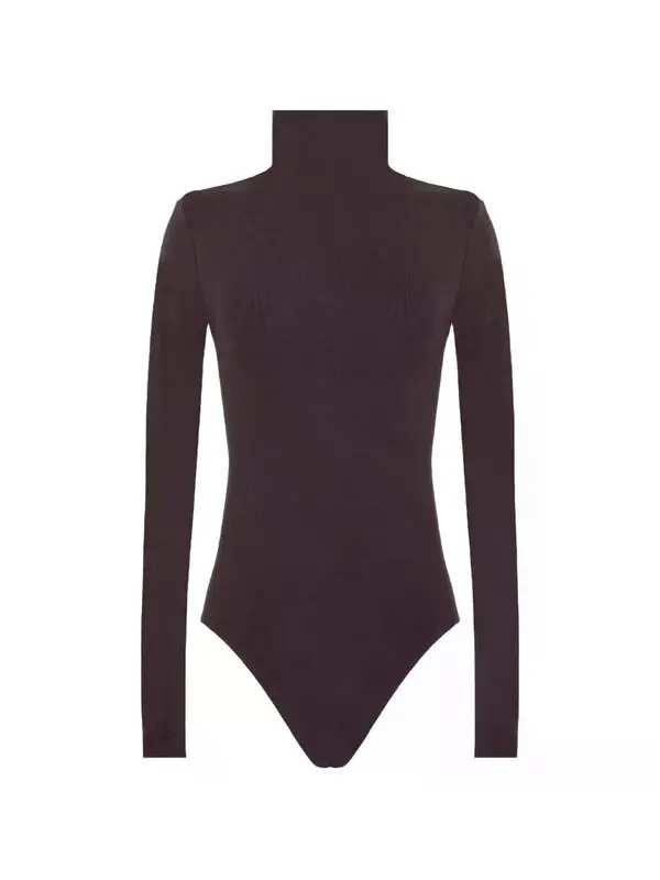 Wolford Seamless High-neck Bodysuit - Brown