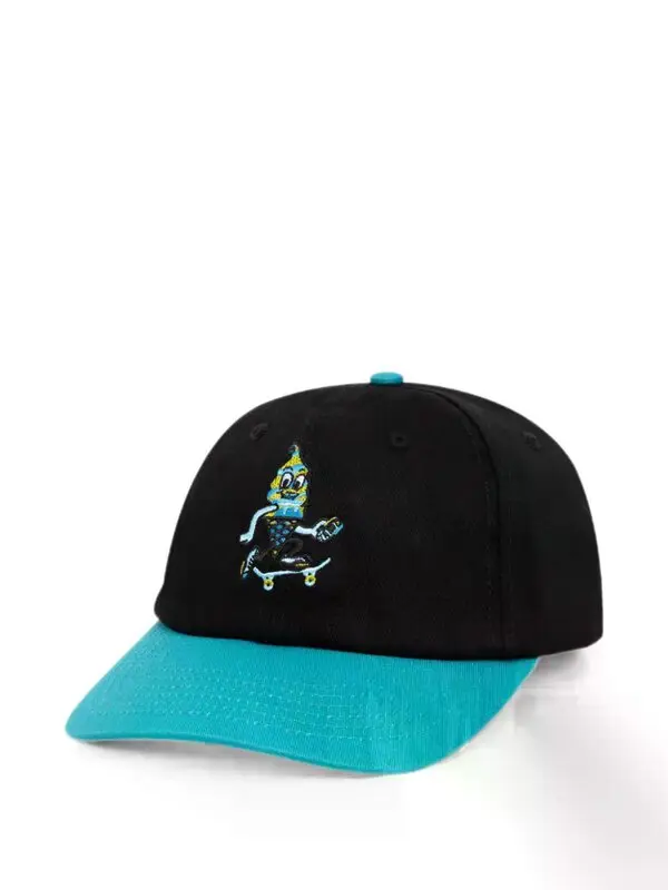 ICECREAM Embroidered Baseball Cap - Black