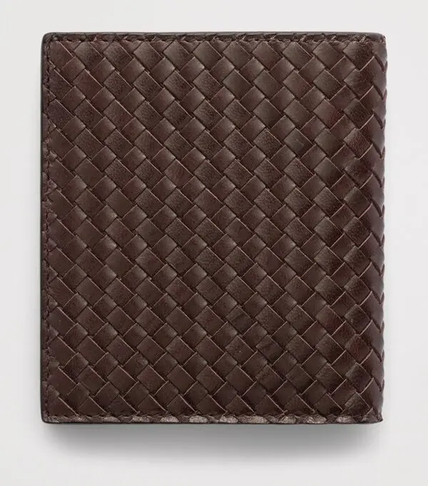 Prada Leather Woven Wallet