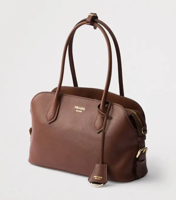 Prada Medium Leather Shoulder Bag