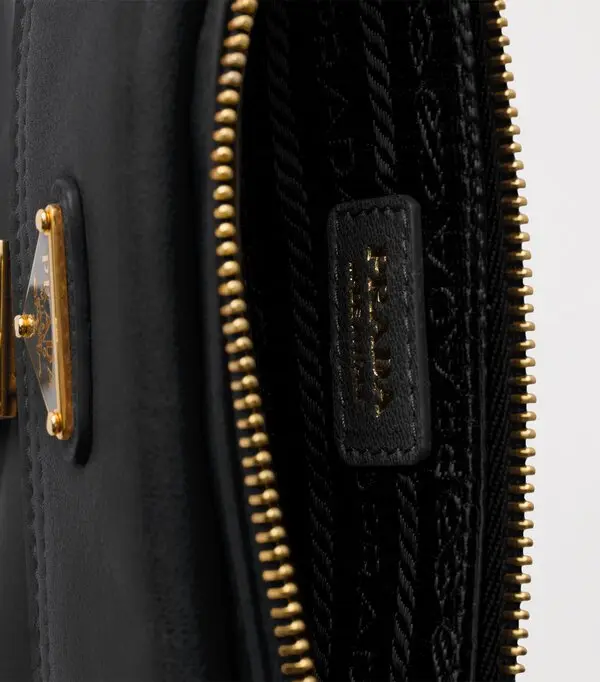 Prada Leather Wallet - Black
