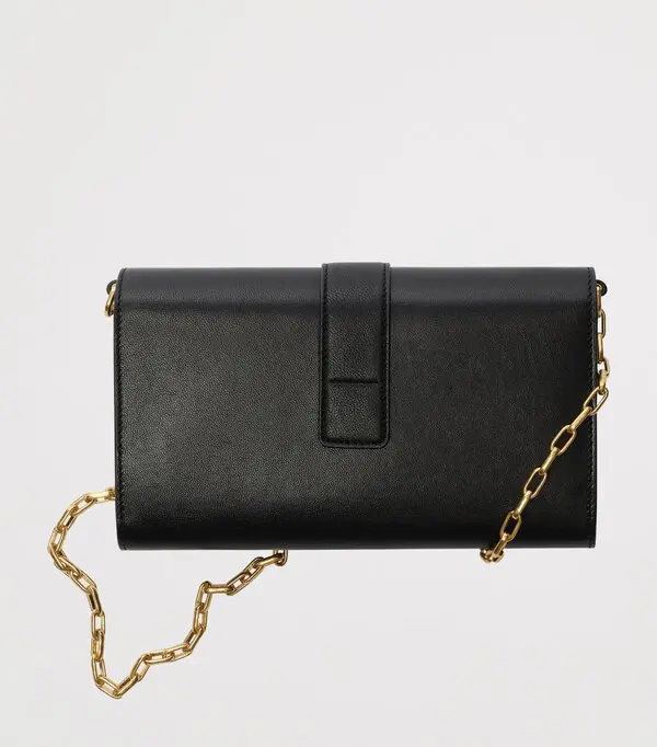 Burberry Leather Rider Chain Wallet